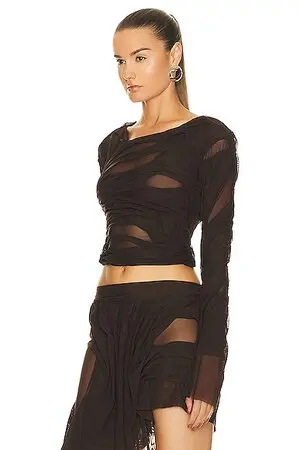 DI PETSA Wetlook Top
