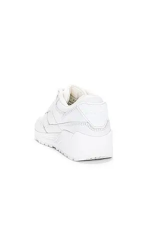Saint Laurent Leather Lace-up Sneakers