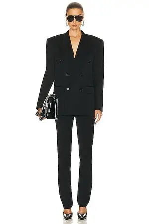 Saint Laurent Tailored Pant - Noir