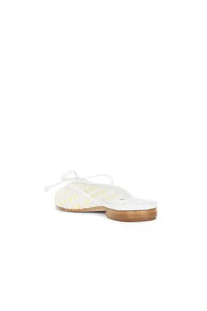 Manolo Blahnik Ballerimu Lace Flat