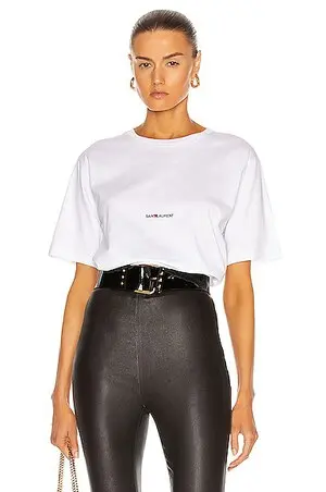 Saint Laurent Small Logo Tee