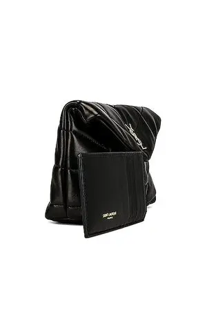 Saint Laurent Small Puffer Pouch