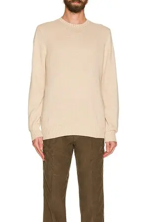GHIAIA Cotton Crewneck - Vanilla