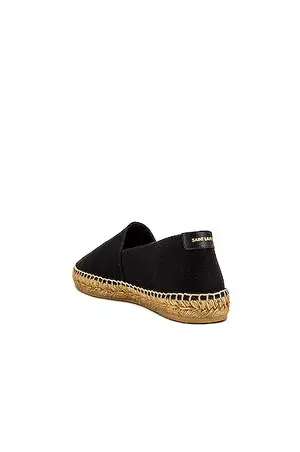 Saint Laurent Espadrille - Black