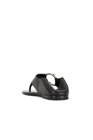 Saint Laurent Xsl Flat Sandal