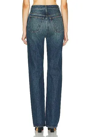 Khaite Danielle Straight Leg Jeans