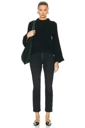 AGOLDE Riley Long High Rise Straight Jeans