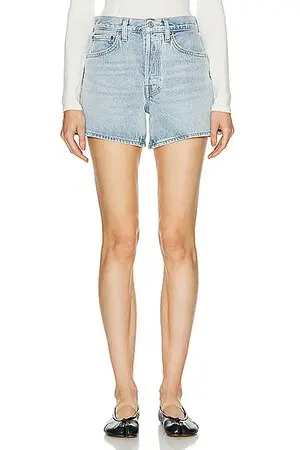 AGOLDE Parker Long Denim Short