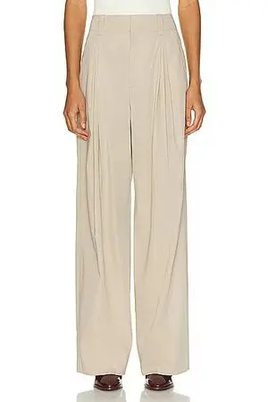 Bottega Veneta Wide Leg Twill Trousers