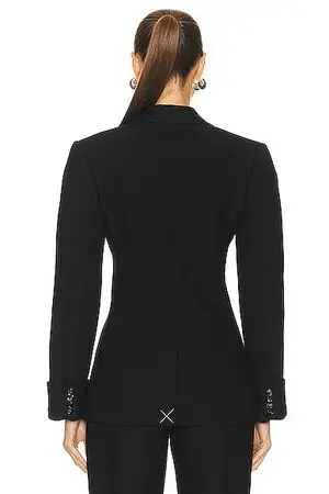 Bottega Veneta Structured Double Melange Jacket