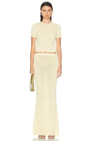 SEROYA Kora Skirt - Butter