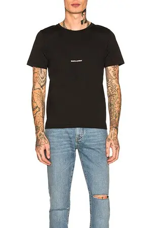 Saint Laurent Logo Tee