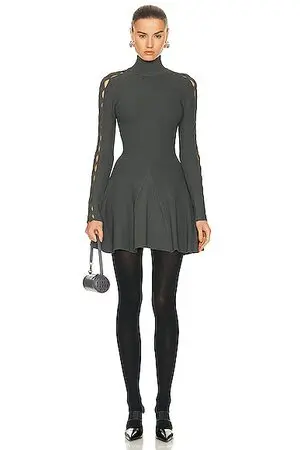 Alaia Turtleneck Cocktail Dresses