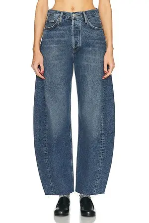 AGOLDE Luna Pieced Wide-leg Jeans - Control