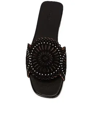 Alaïa Perforated Molukai Mules - Noir