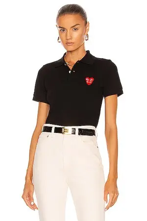 Play Comme Des Garcon Polo T-shirt
