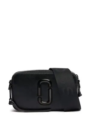 Marc Jacobs MARC JACOBS Snapshot Dtm Leather Shoulder Bag - Black