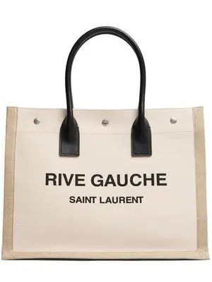 Saint Laurent SAINT LAURENT Rive Gauche Tote Bag - Greggio,na
