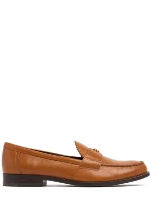 Tory Burch Tory Burch 20mm Perry Leather Loafer - Tan