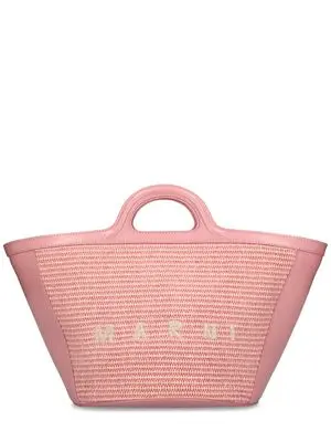 Marni MARNI Tropicalia Summer Top Handle Bag - Light Pink