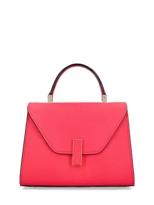 VALEXTRA VALEXTRA Micro Iside Grained Leather Bag - Tango