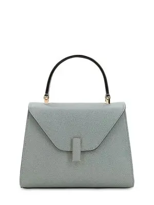 VALEXTRA VALEXTRA Mini Iside Grained Leather Bag - Polvere