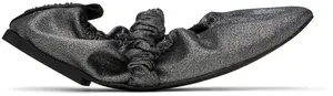 GANNI Scrunchie Ballerina Flats