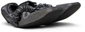 GANNI Scrunchie Ballerina Flats