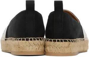 Off-White Bookish Linen Espadrilles