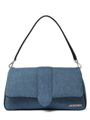 Jacquemus JACQUEMUS Le Bambimou Denim Shoulder Bag - Blue