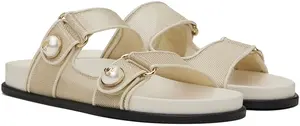 JIMMY CHOO Fayence Flat Sandals