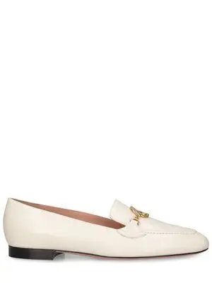 Bally 10mm Obrien Leather Loafers - Off White