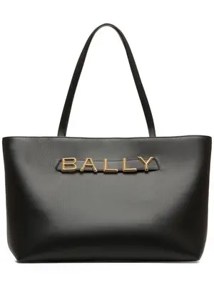 Bally Bally Leather Shoulder Bag - Black