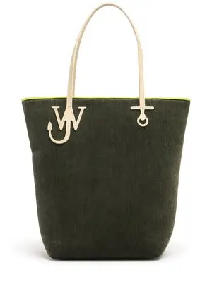JW Anderson JW ANDERSON Anchor Canvas Tote Bag - Khaki