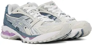Asics Blue & Gray Gel-kayano 14 Sneakers