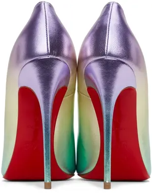 CHRISTIAN LOUBOUTIN Multicolor So Kate 120 Heels