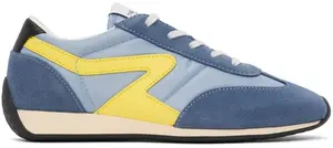 Rag & Bone Blue Retro Runner Slim Sneakers