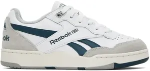 REEBOK White & Navy Bb 4000 Ii Sneakers