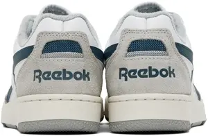 REEBOK White & Navy Bb 4000 Ii Sneakers