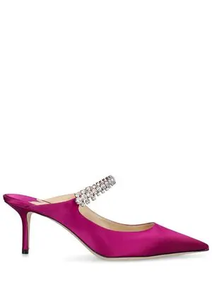 JIMMY CHOO JIMMY CHOO 65mm Bing Satin Pumps - Fuchsia