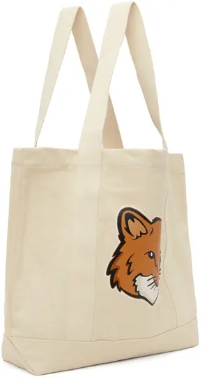 Maison Kitsuné Fox Head Tote