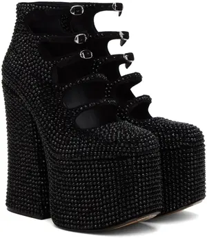 Marc Jacobs Rhinestone Kiki Heels