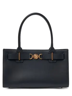 Versace VERSACE Medium Medusa Leather Bag - Black
