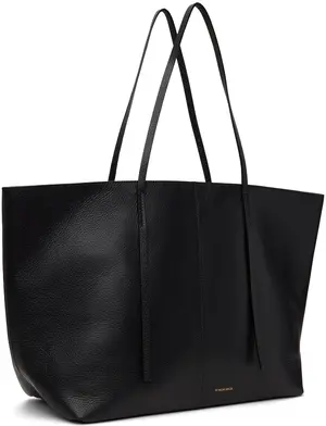 BY MALENE BIRGER Grained Leather Tote