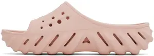 CROCS Pink Echo Slides
