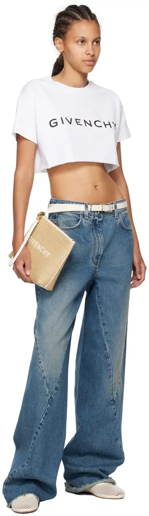 Givenchy Beige Travel Pouch