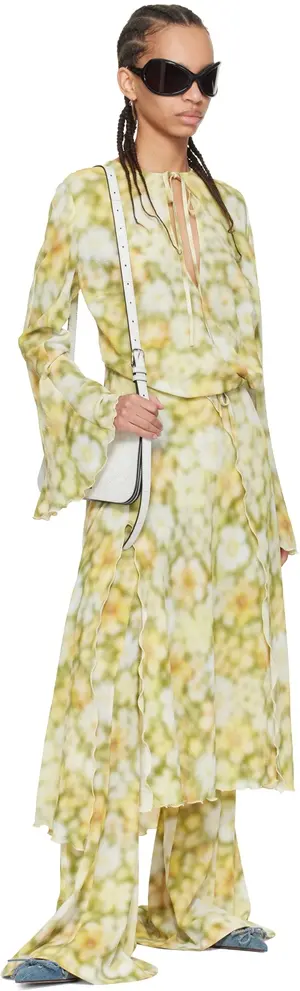 Acne Studios Wrap Midi Dress