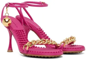 Bottega Veneta Dot Heeled Sandals