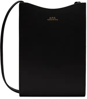 A.p.c. Black Jamie Neck Pouch
