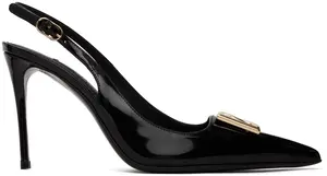 Dolce & Gabbana Dolce&Gabbana Black Hardware Heels 80999 Nero